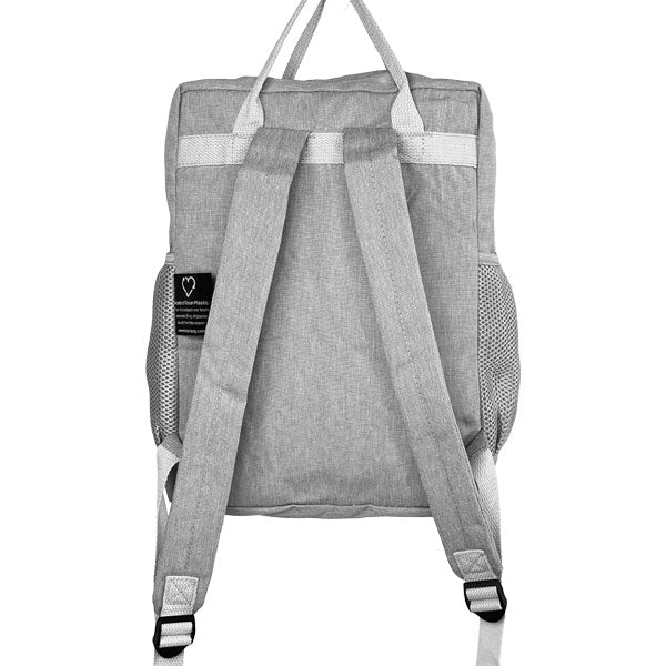Honu Backpack aus Ozeanplastik - Grau – The Honu Movement